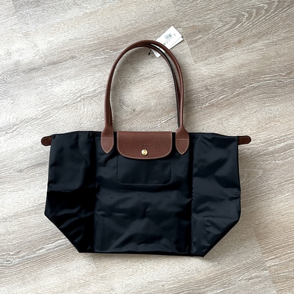Longchamp | Bags | Longchamp Large Tote Le Pliage Large Nylon Shoulder ...